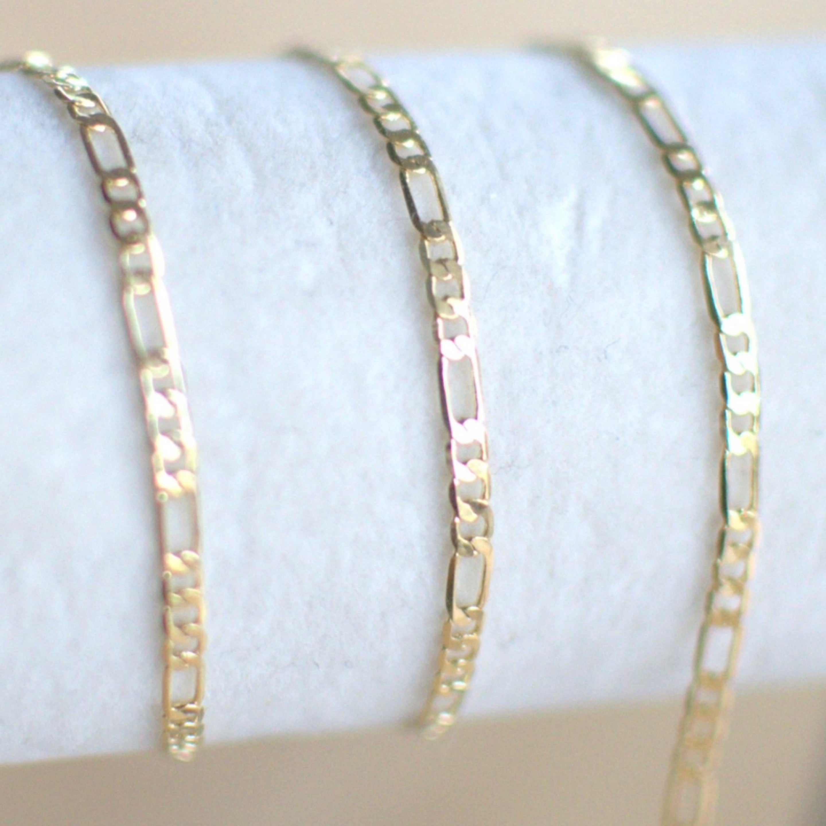 14k Gold Filled Figaro Chain 2.7mm